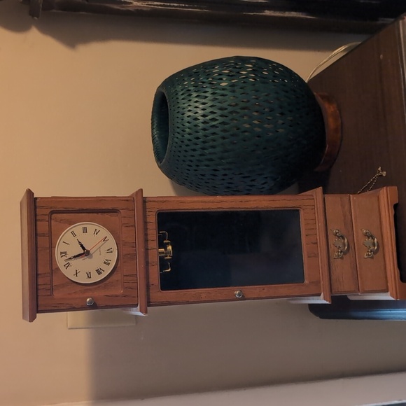 Jewelry | Vintage Clock Jewelry Box | Poshmark